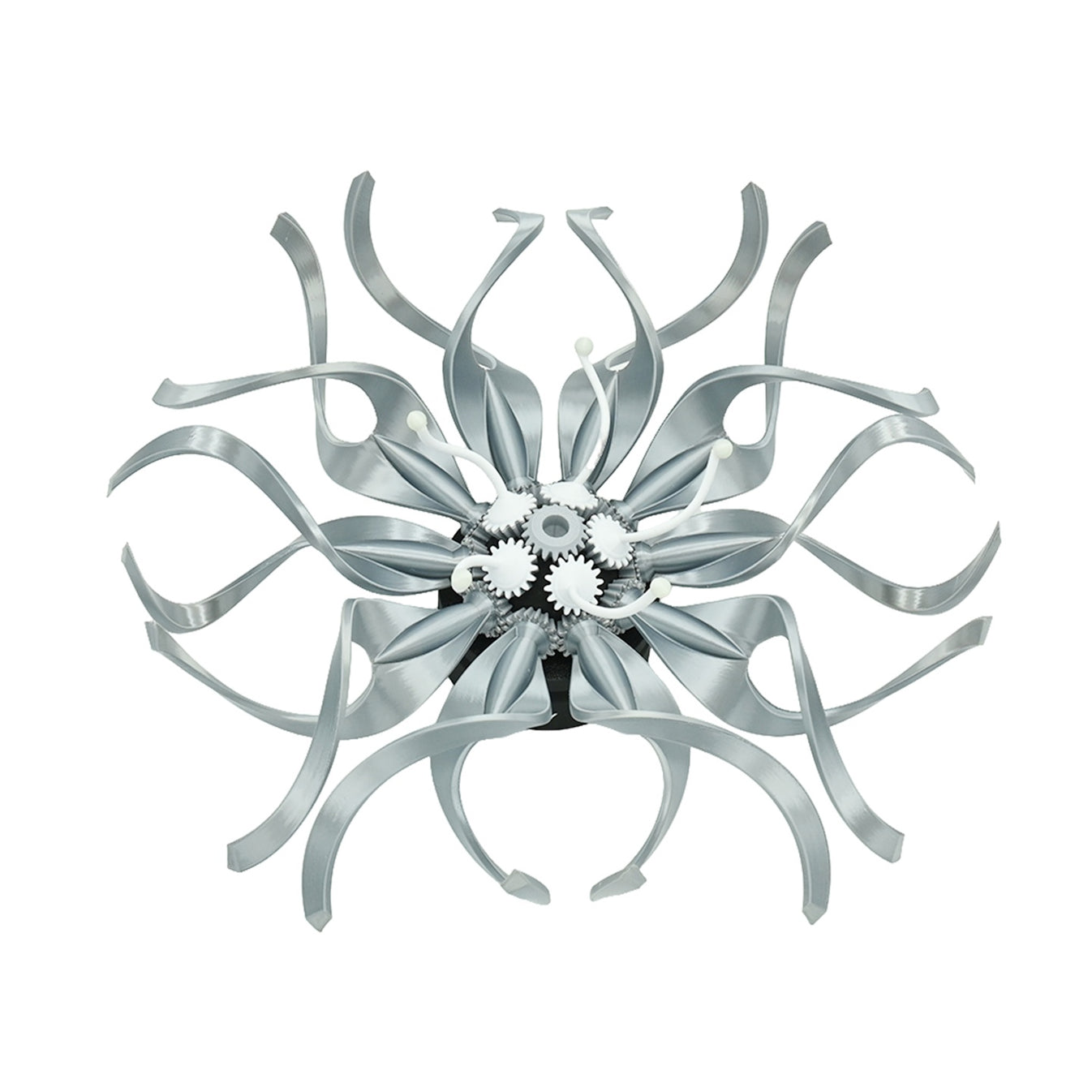 Upgraded Modern Aesthetic Mechanical Flower – Deskerge